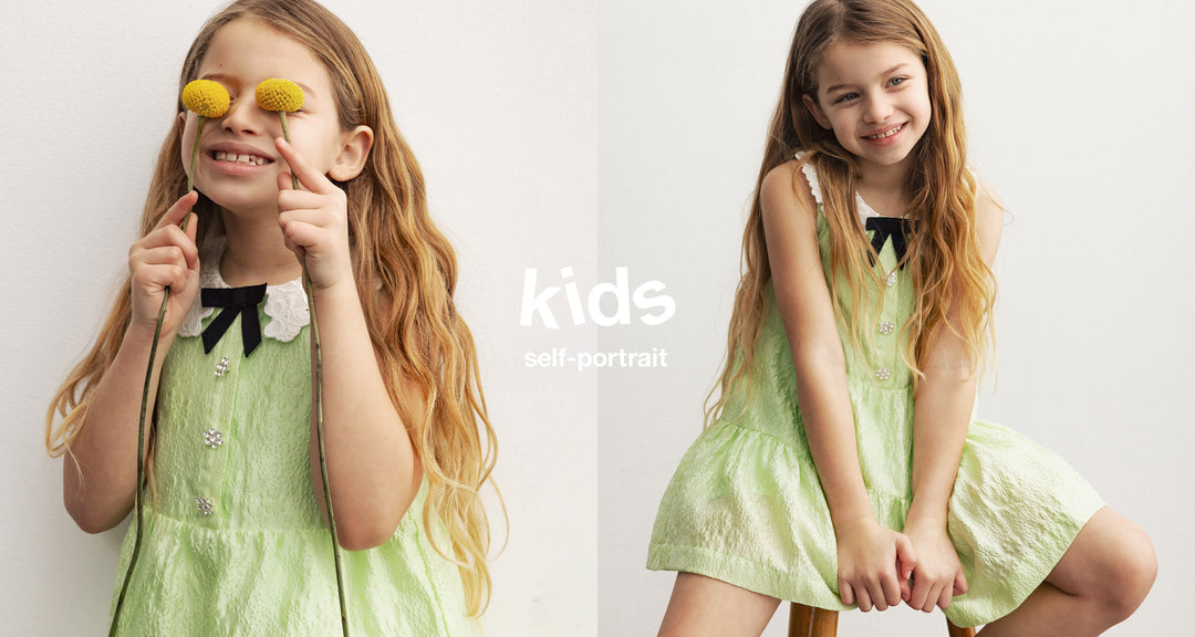 Kids Collection | Girls Designer Dresses – self-portrait-EU