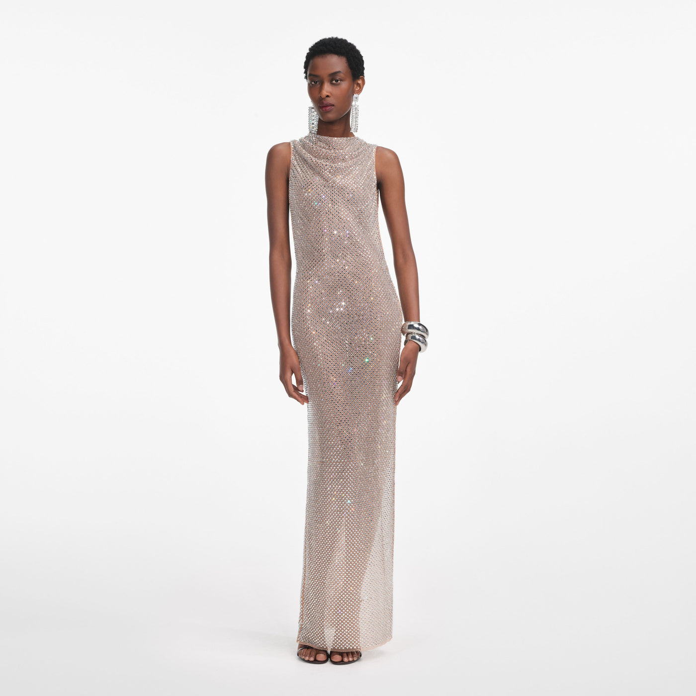 Sequin and Rhinestones Dresses For Women – self-portrait-EU